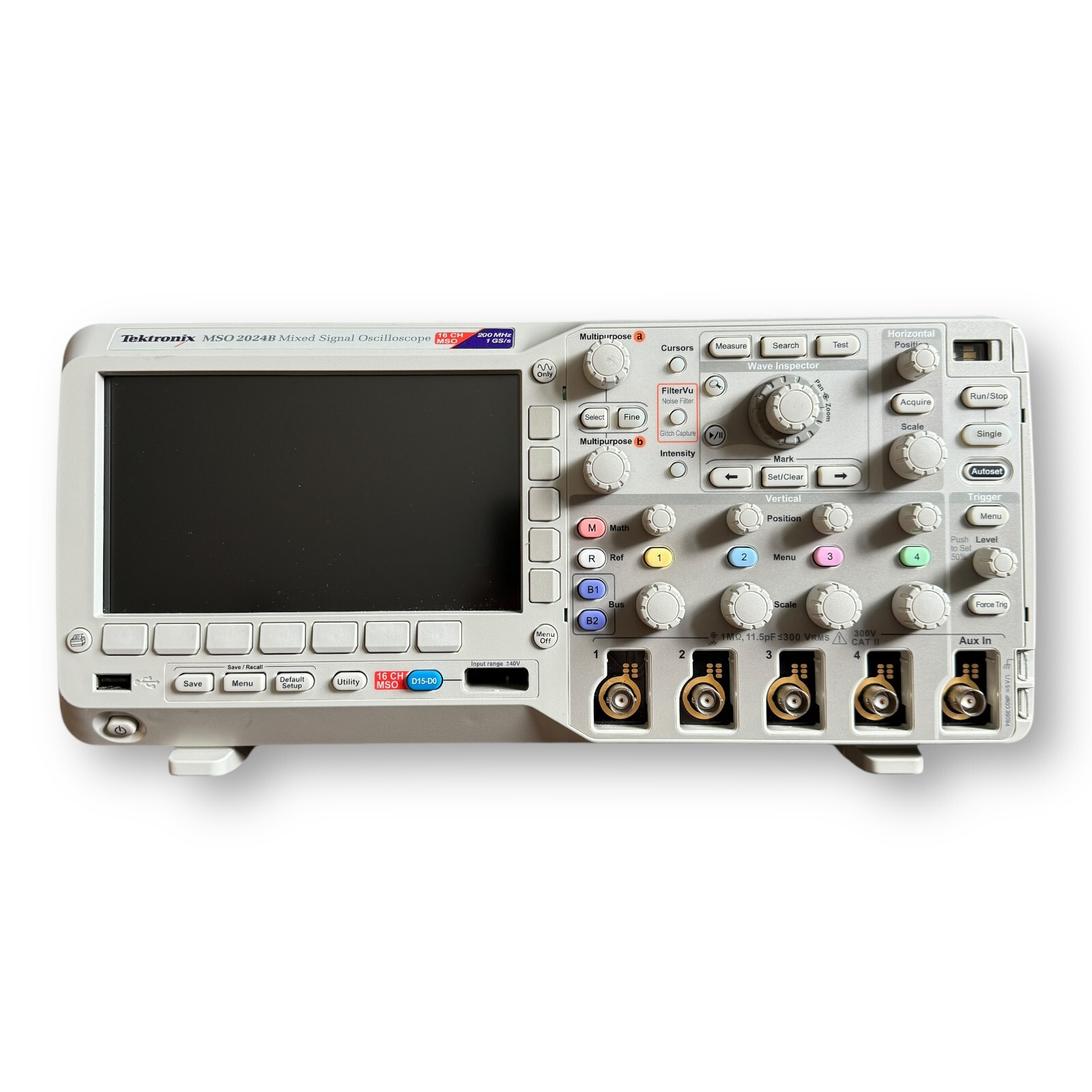 Tektronix MSO2024B Mixed Signal Oscilloscope 200MHz 4+16Ch 1GS/s 1M | eBay