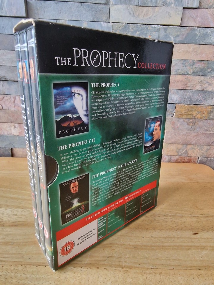 The Prophecy Collection DVD Set - 3 Films. Christopher Walken. UK | eBay UK