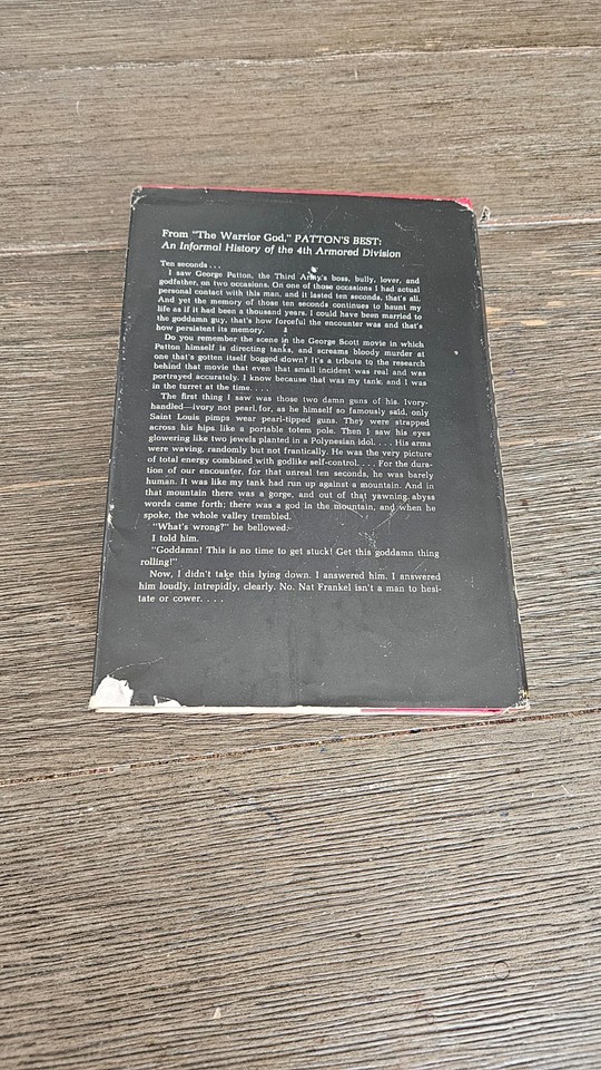 Patton's Best :An Informal History of the Fourth Armored Division | eBay