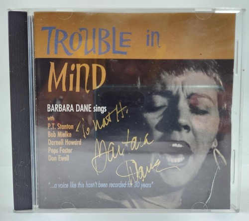 Trouble in Mind by Barbara Dane Autographed / Signed Compact Disc CD | eBay