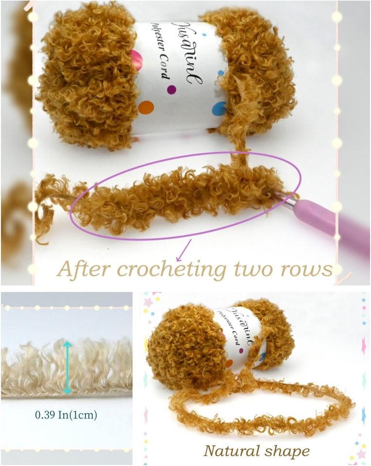 (32 Colors Available) Teddy Bear Yarn,Fuzzy Yarn for Crochet Polyester ...
