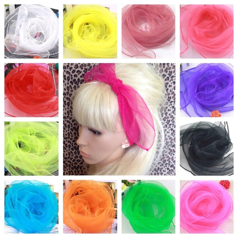 36pcs Mini Square Juggling Silk Dance Scarves Movement Scarves Tricks ...