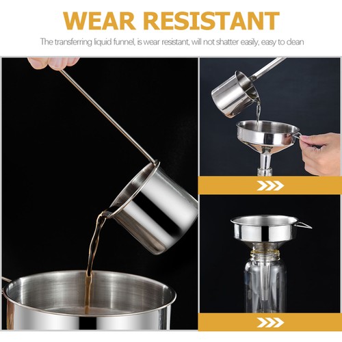 Large Diameter Funnel for Drinking Funnels Filling Bottles Kitchen Use ...