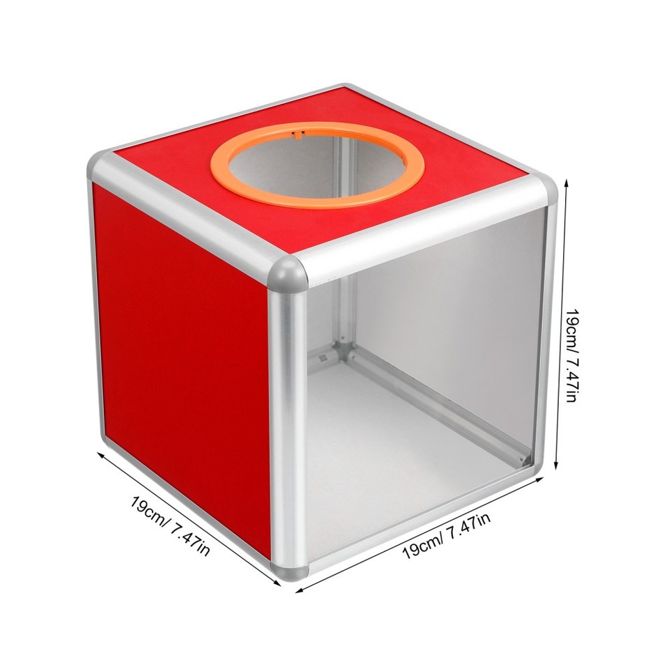 Voting Box with Slot Raffle Ticket Ballot Container Containers Prize ...