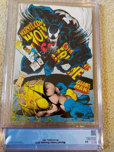 Marvel Comics Presents #117 CGC 9.8 Venom and Wolverine! Flip book, two ...
