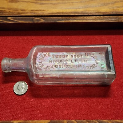 Dr. Kilmers Swamp Root Kidney Liver Bladder Cure N.Y. U.S.A Vtg Glass ...