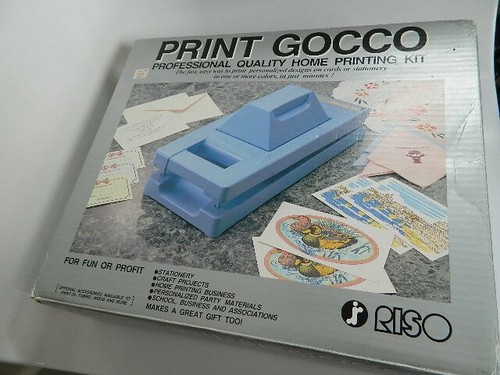 Riso Print GOCCO Set Home Printing Kit | eBay