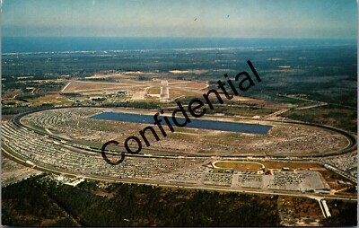 1950s Era Daytona International Speedway Auto Race Track FL Florida ...