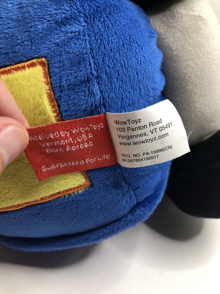 CUDDLE ZOO BUTCH THE TRAIN WOW TOYZ PLUSH STUFFED TOY 13" CHOO CHOO ...