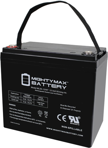 12V 55AH Internal Thread Battery for 8A22NF PS-12550 7445018666696| eBay