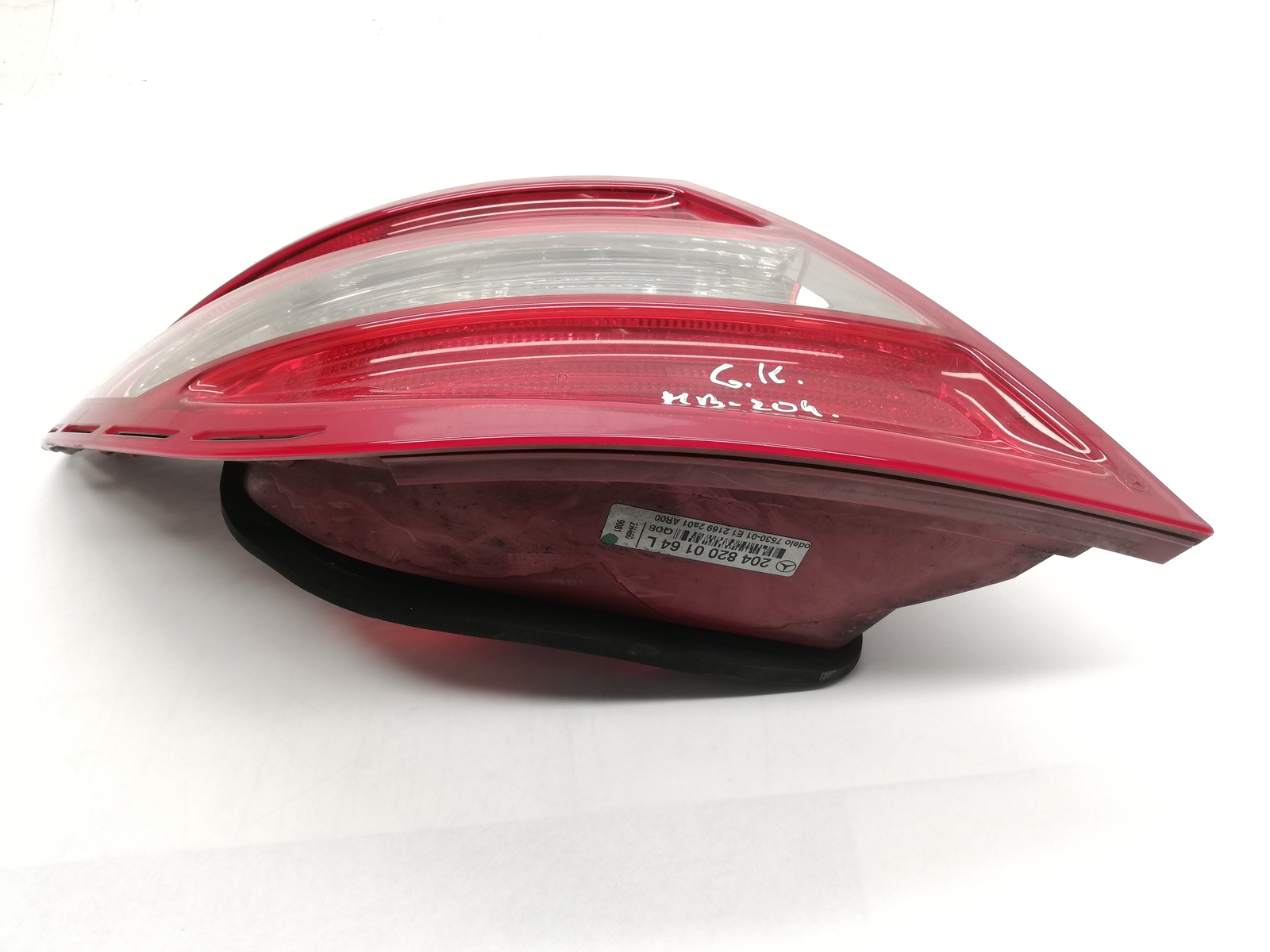 MERCEDES-BENZ C W204 C 220 CDI 204.002 Rear Left Taillight 2048200164 ...