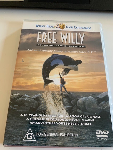 Free Willy (DVD, 1993) Like New $1 Postage 9325336001943 | eBay