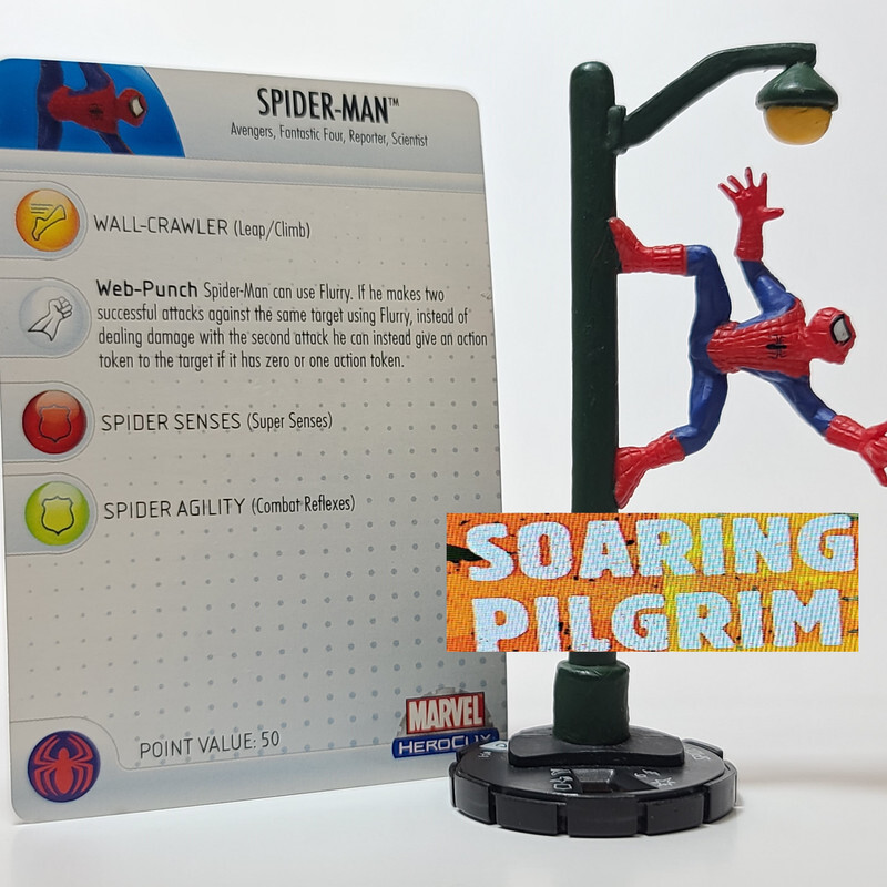 Heroclix SPIDER-MAN - 001 - COMMON Secret Invasion Set (Works with ...