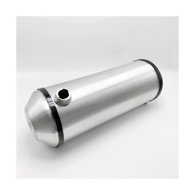 JSD 10 Gallons 10"x30" Aluminum Spun Fuel Tank / Round Gas Tank End ...