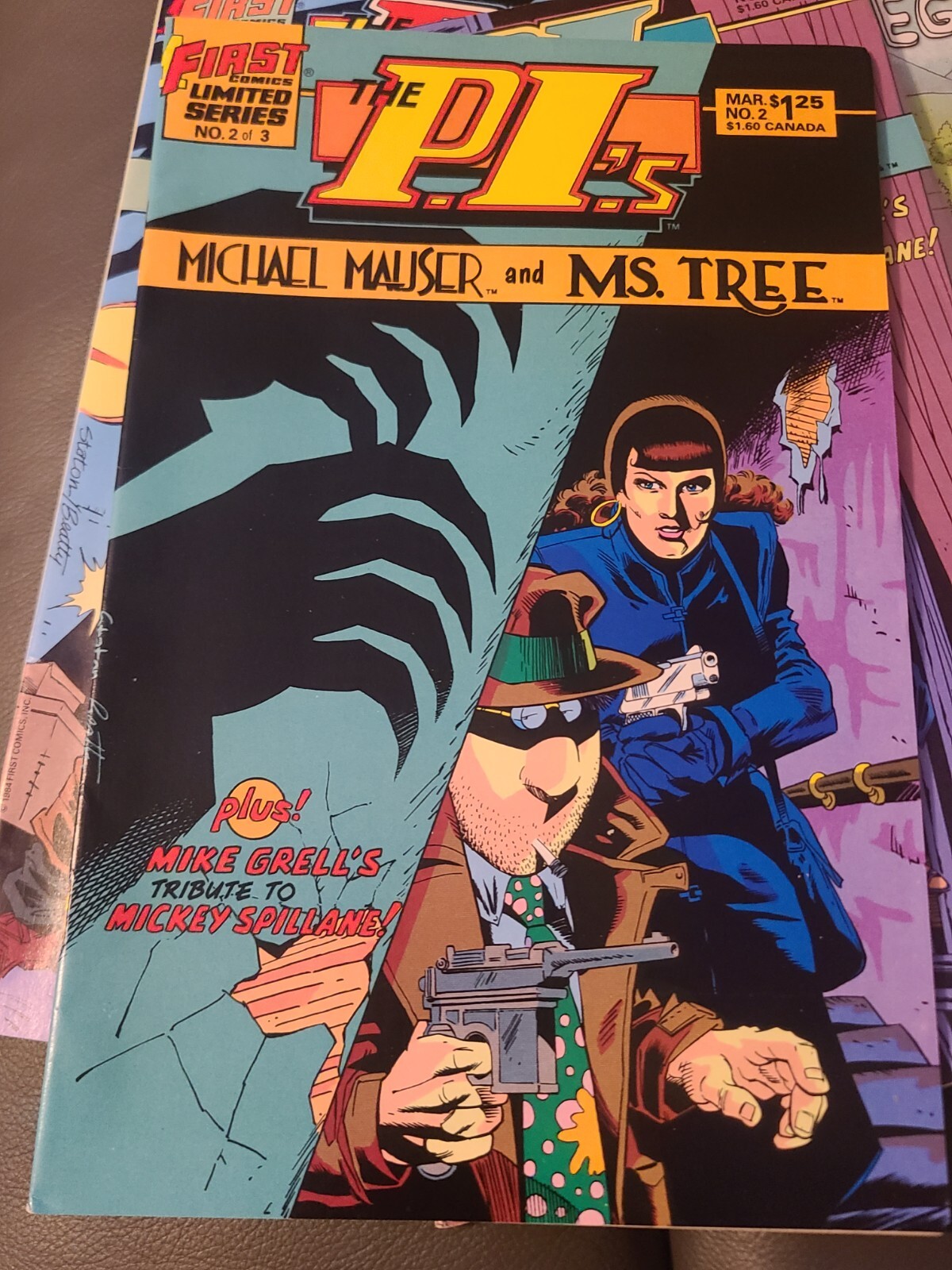 The P I'S COMIC BOOKS 1,2,3 Michael Mauser And Mrs Tree | eBay