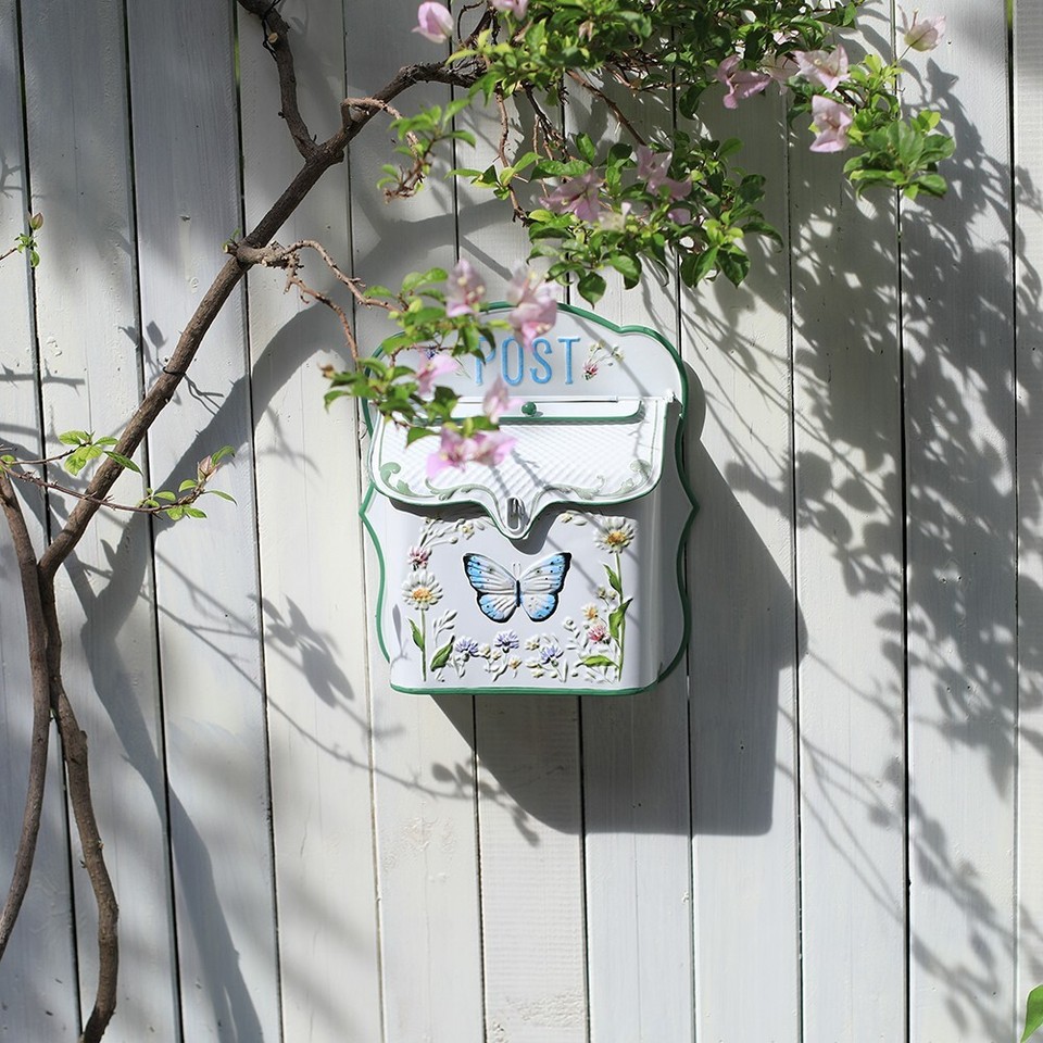 Wall Mount Mailboxes Vintage Mailboxes For Outside Front Door Porch ...
