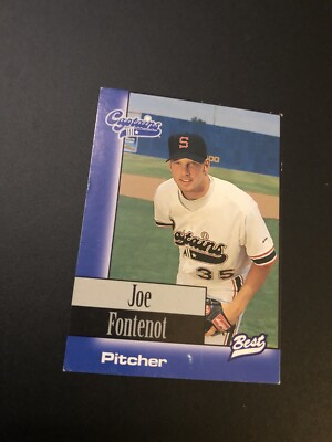 1997 Best Shreveport Captains #1 Joe Fontenot Baseball Card RC (Rare ...