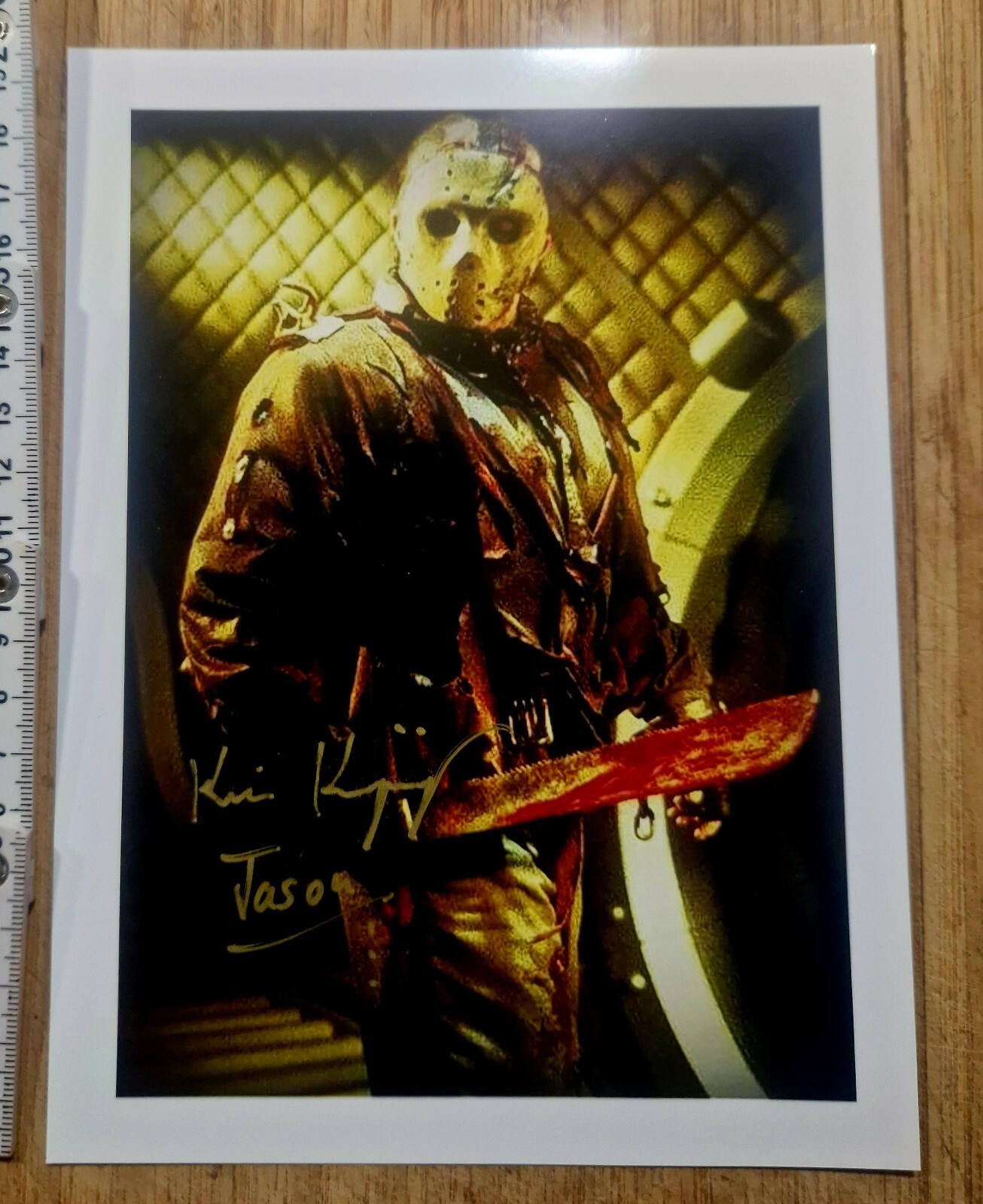 Orginal Autogramm Ken Kirzinger / Jason Voorhees / Freitag der 13. | eBay