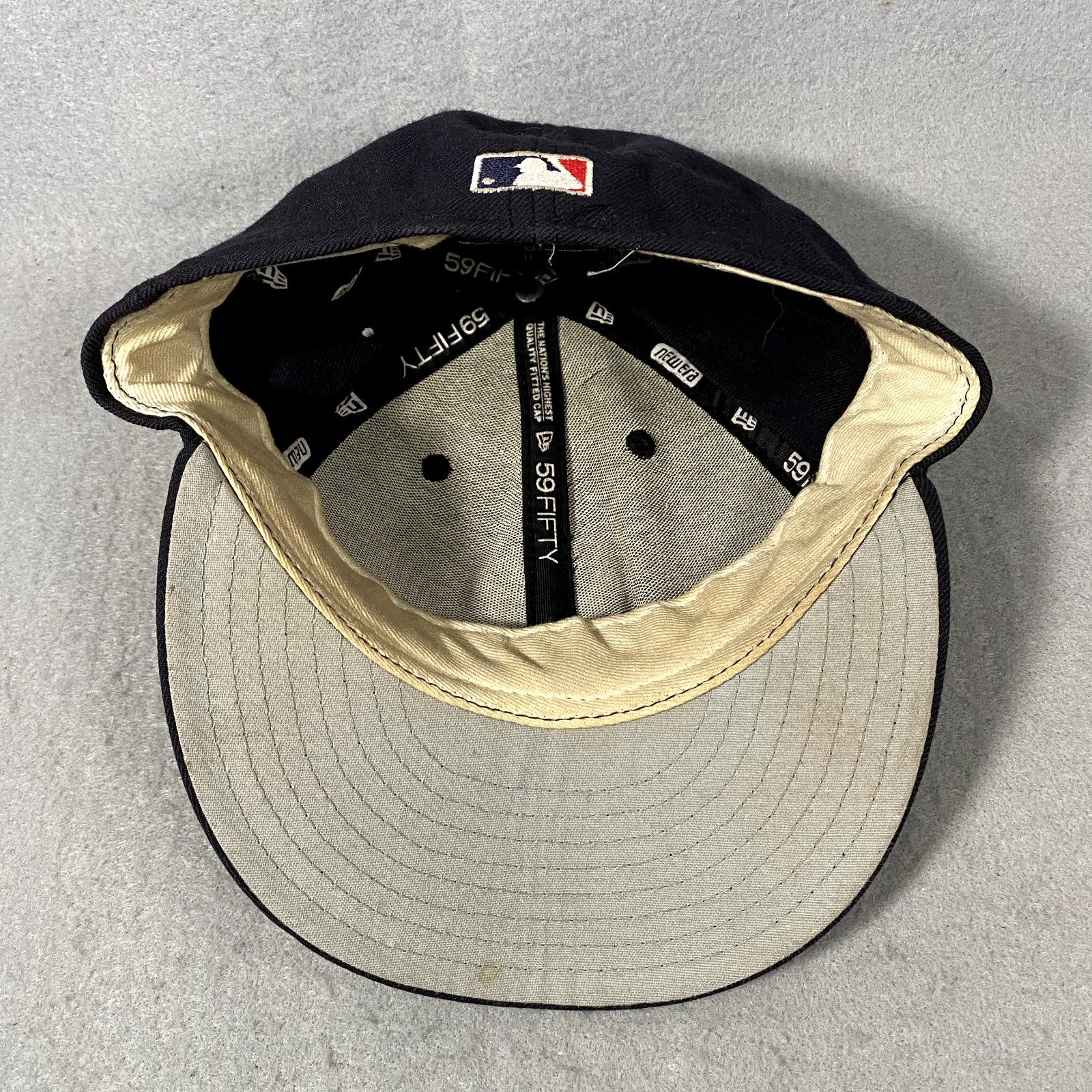 Vintage New Era 59Fifty New York Yankees Hat Baseball… - Gem
