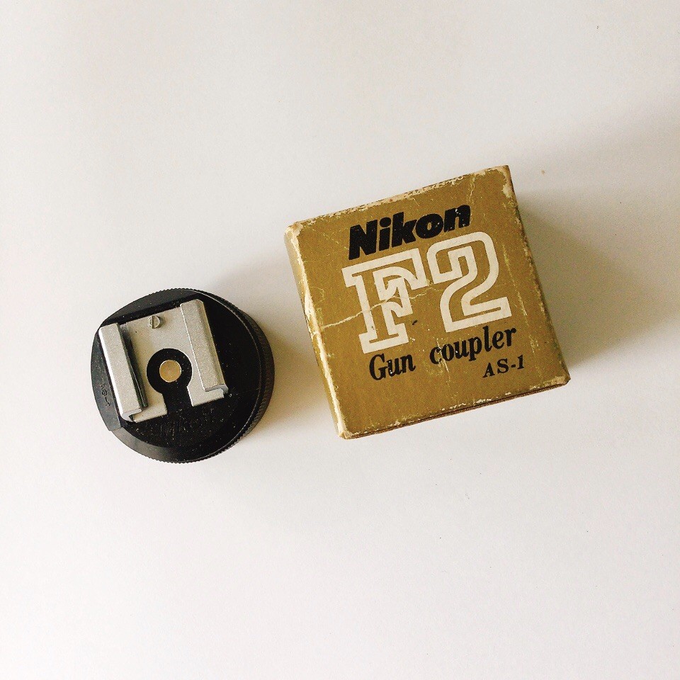 Nikon F2 Gun Coupler AS-1 Flash Unit for F2 Film Camera in Box made in ...