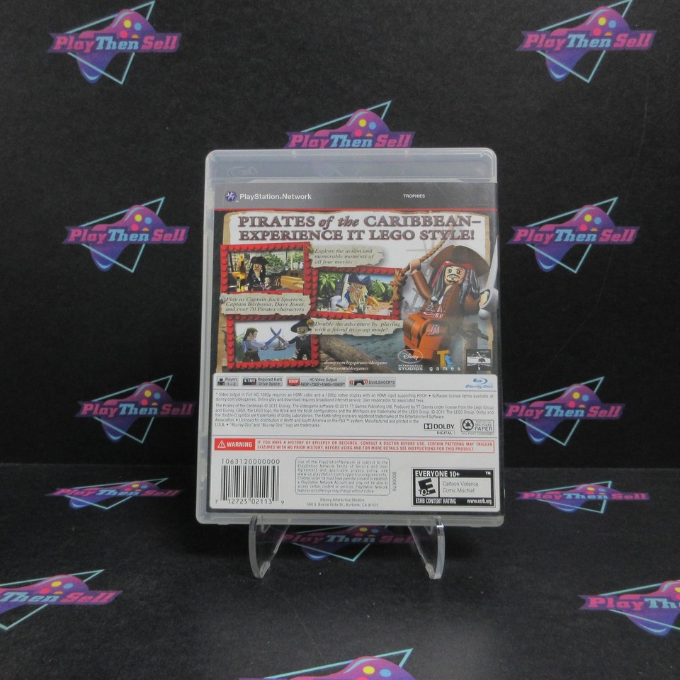 Refurbished LEGO Pirates of the Caribbean PS3 PlayStation 3 - Game ...