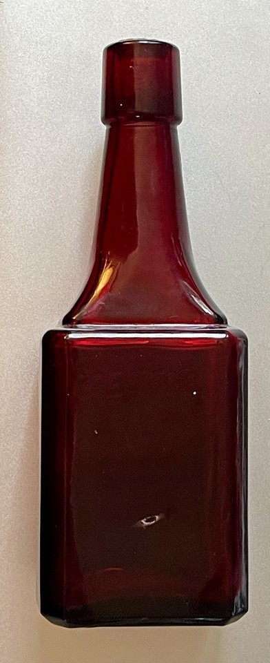 Vintage Wheaton Ruby Red Bitters Bottle - VERY NICE COLOR! | eBay