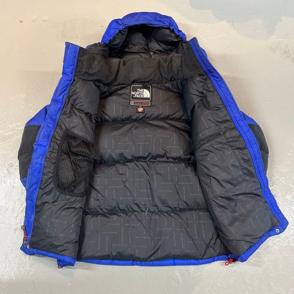 THE NORTH FACE SUMMIT SERIES Down Jacket Blue Size L Men's Used | eBay