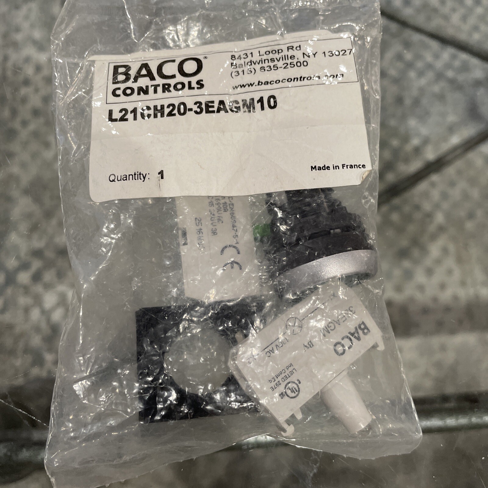 BACO CONTROLS L21CH20-3EAGM10 ***FREE SHIPPING*** | eBay