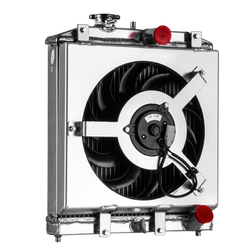 3ROW RADIATOR SHROUD FAN For 92-2000,93 HONDA CIVIC D15 D16 EK EG Acura ...