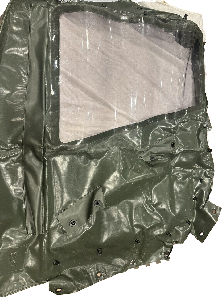 M151 Series SOFT TOP DOOR VINYL RIGHT SIDE NSN 2540-00-472-1669 P/N ...