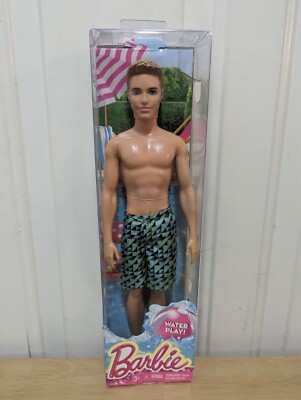 Mattel Barbie Water Play Ken Beach Doll New In Box | eBay