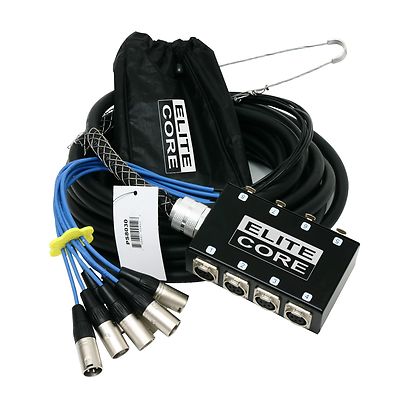 8 Channel 30' ft Drum Sub Stage Recrding XLR 3 Pin Microphone Snake | eBay
