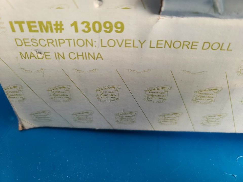 Item# 13099 Lovely Lenore Doll 24" | eBay