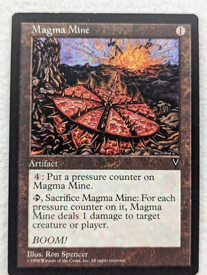 Magma Mine - Visions - Excellent - MTG Magic the Gathering - 1996 | eBay