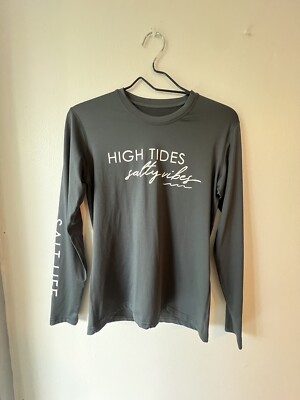 Salt Life Women’s Beach Shirt SML Salty Vibes | eBay