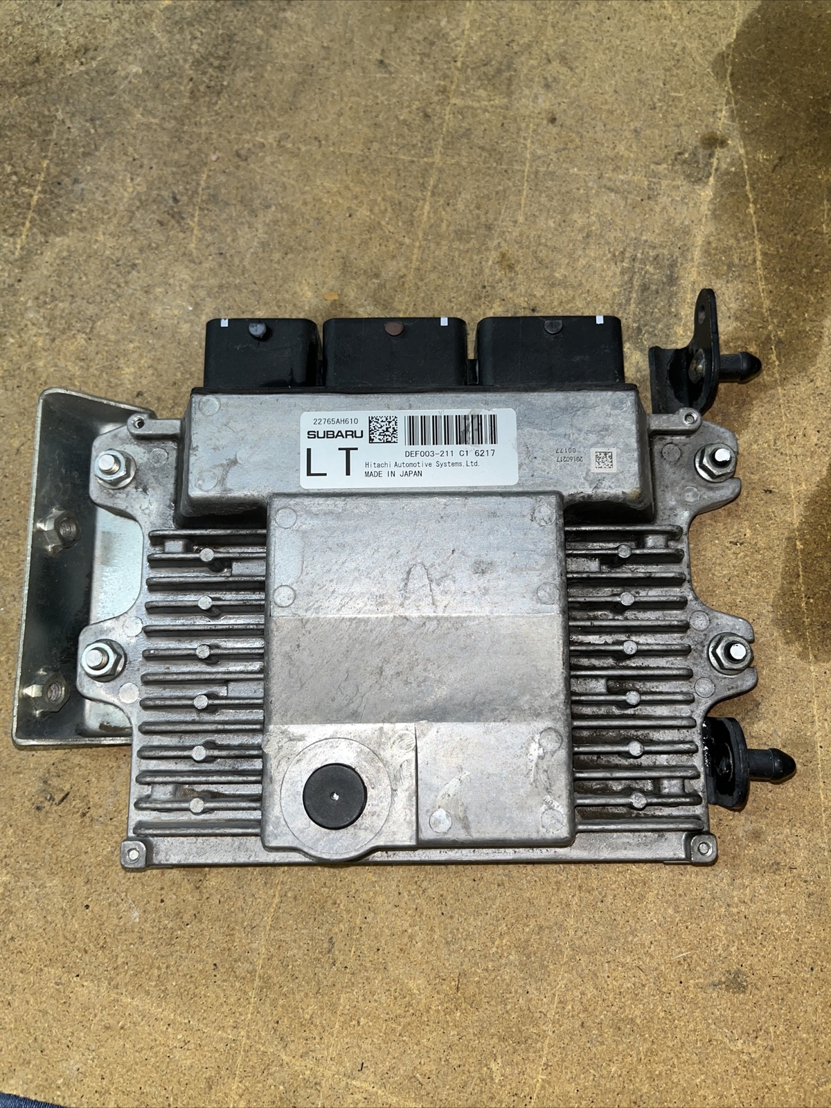 2016 Subaru WRX Computer Brain Engine Control ECU ECM EBX Module ...