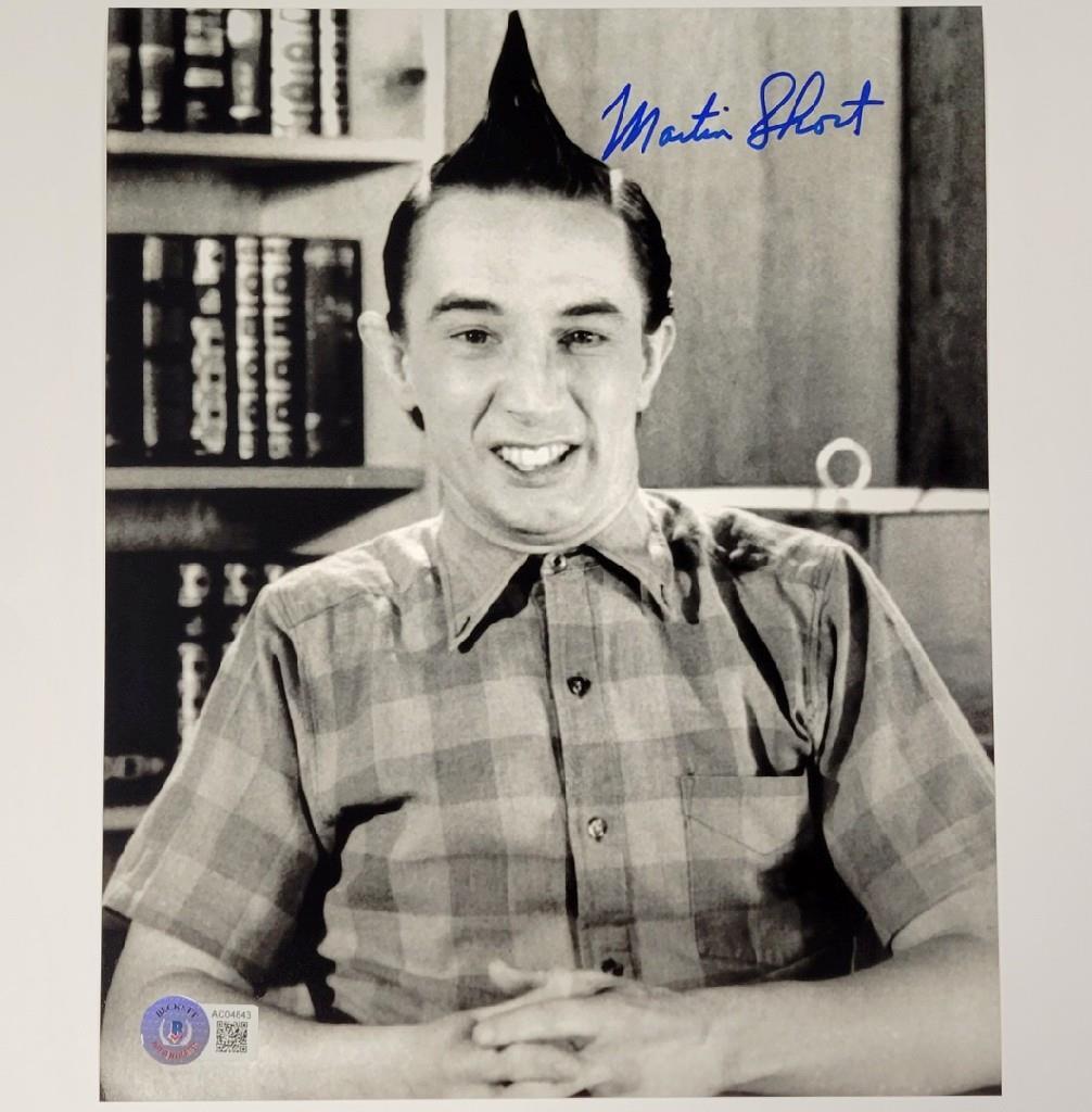Martin Short signed SNL Ed Grimley 8x10 photo #1 autograph ~ Beckett ...