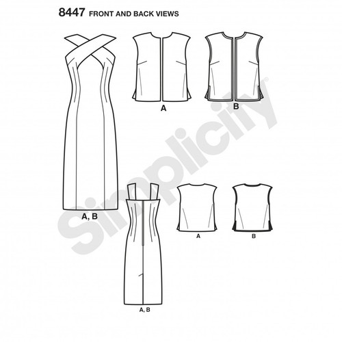 Simplicity Ladies Sewing Pattern 8447 1940s Vintage Style Pants ...