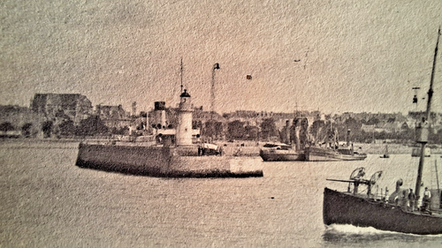 Rare picture SS NOMADIC as a minesweeper in Saint-Nazaire | eBay UK