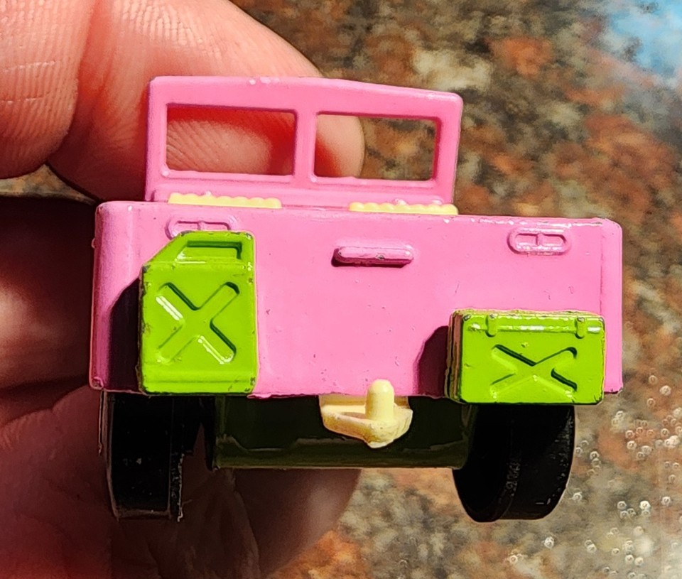 Matchbox Lesney Superfast JEEP HOT ROD No. 2 Hot Pink Vintage 1971 ...