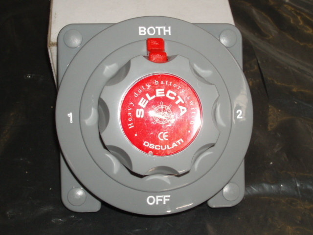 Battery Change Over / Master Switch - NEW - Boat, Yacht, Electrical ...