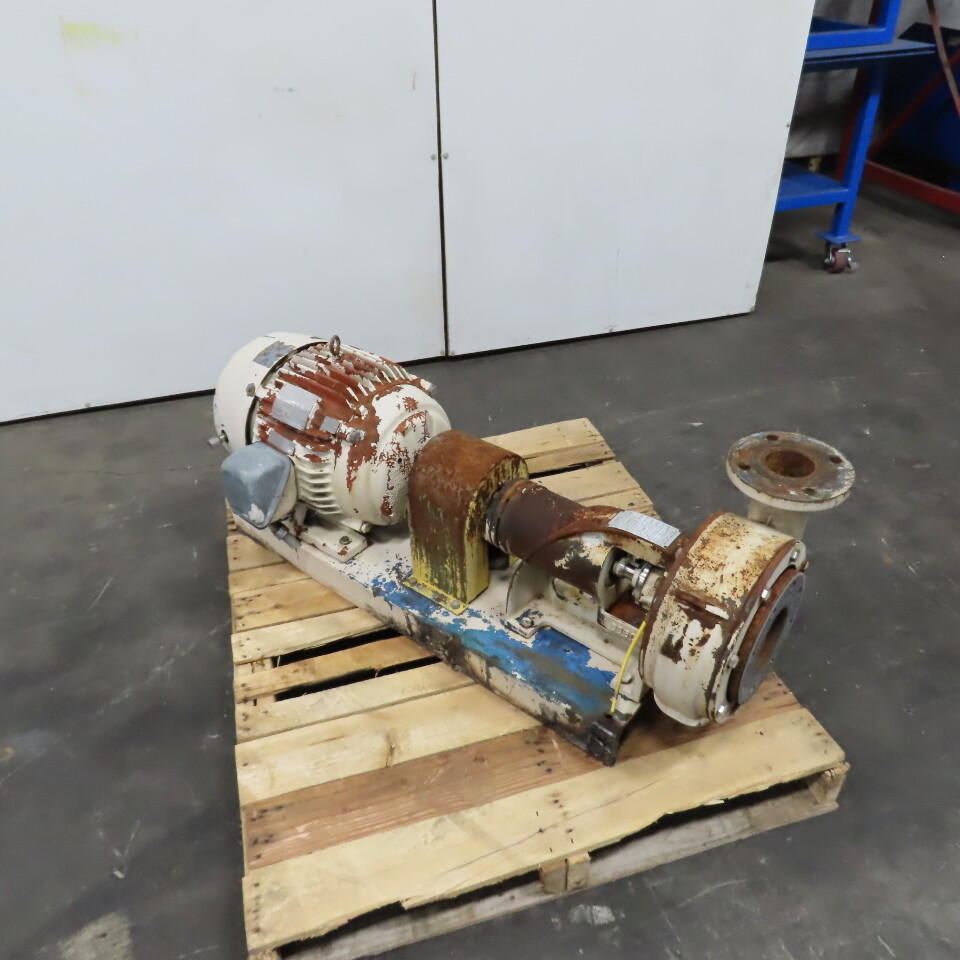 Haynes 6051 15HP End Suction Centrifugal Pump 425GPM 82' Head 460V 3PH ...
