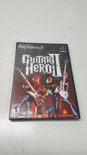 Guitar Hero II PS2 (Sony PlayStation 2) PS2 CASE MANUAL DISC TESTED ...