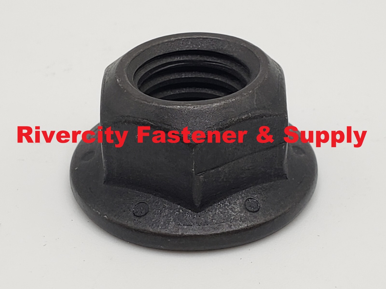 5/16-18 Grade 8 All Metal Flange Lock Nuts 5/16x18 Top Lock Nuts 5/16 x ...