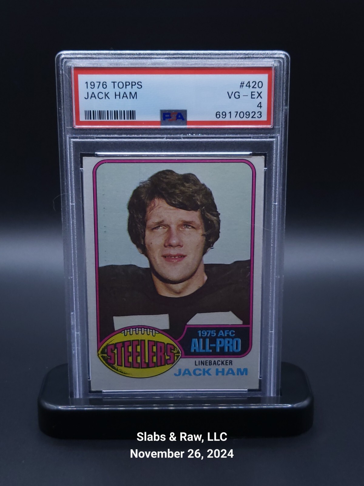 1976 Topps Football Jack Ham #420 PSA 4 🔥🏈🏈🏈🏈 HOF NFL | eBay