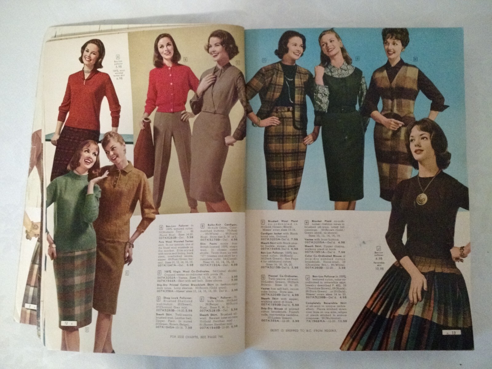 1960 Simpson Sears Fall and Winter Catalog Book Canada 796 Pages | eBay