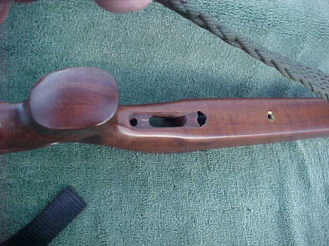Custom Wooden Rifle Stock Remington 700 Short Action w Thumbhole ...