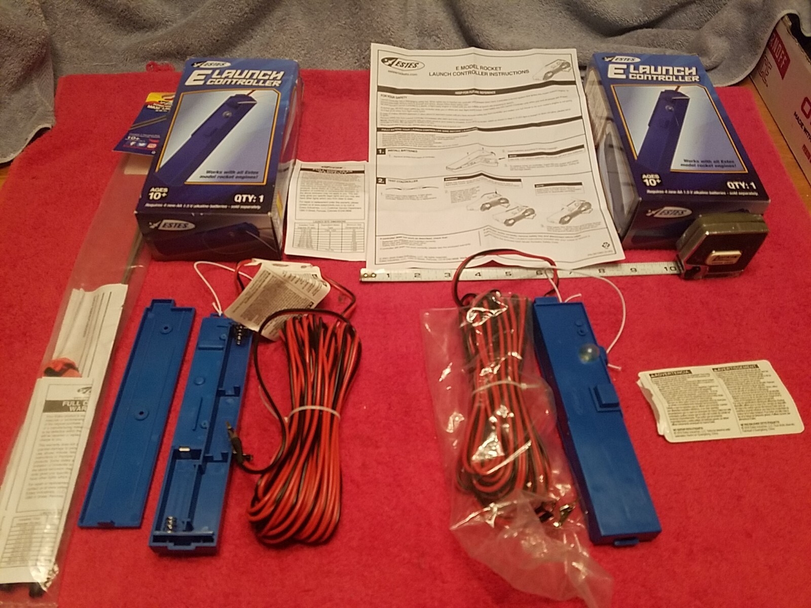 E LAUNCH CONTROLLER Estes 2230 Model Rocket Accessories x2 + MAXI ...
