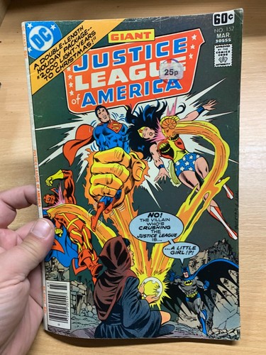 DC COMICS JUSTICE LEAGUE OF AMERICA #152 MAR 1978 (FN COMIC (LL) | eBay
