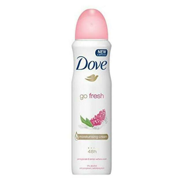Dove Go Fresh Pomegranate Lemon Verbena Antiperspirant Deodorant 150ml ...